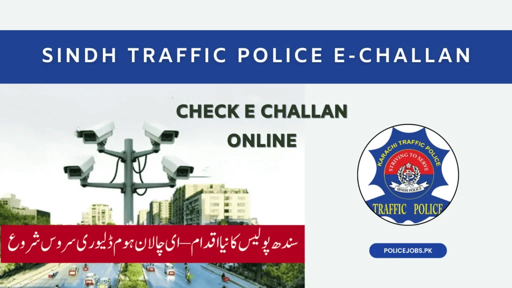 Sindh Traffic Police E-Challan System Karachi - Check & Pay